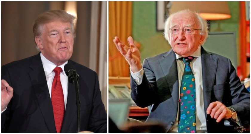 President Michael D Higgins urges Donald Trump to reconsider Paris ...