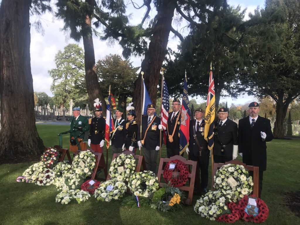 Irish soldiers who served in WWI honoured at ceremony in Dublin | The ...