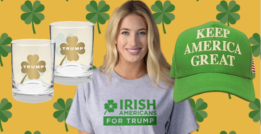 Donald Trump launches Irish-American merchandise to celebrate St ...